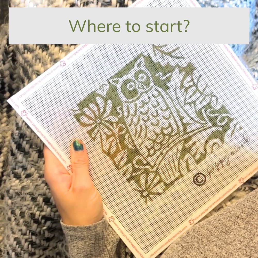 How to Get Started with Needlepoint for Beginners | Poppy Monk – Poppy ...