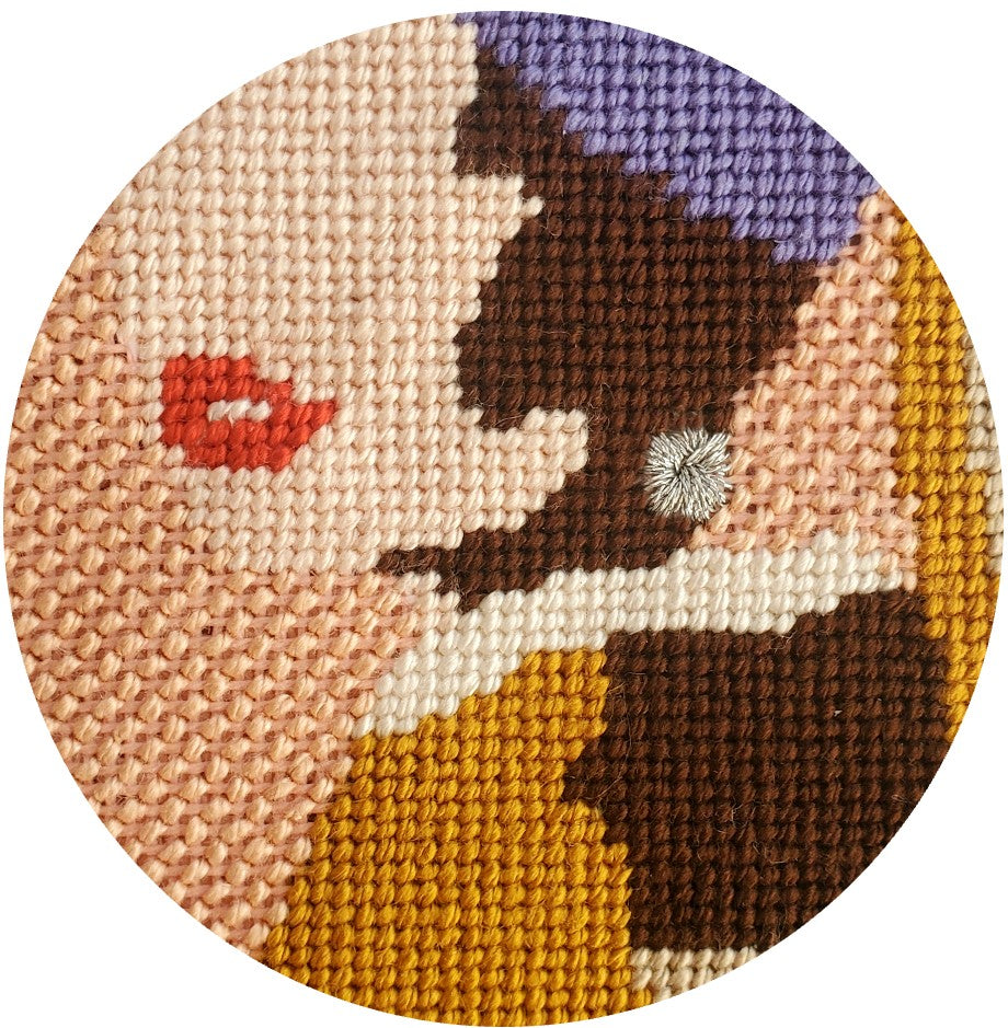 Needlepoint Stitches for Round Spaces, Circles, & More – Poppy Monk ...