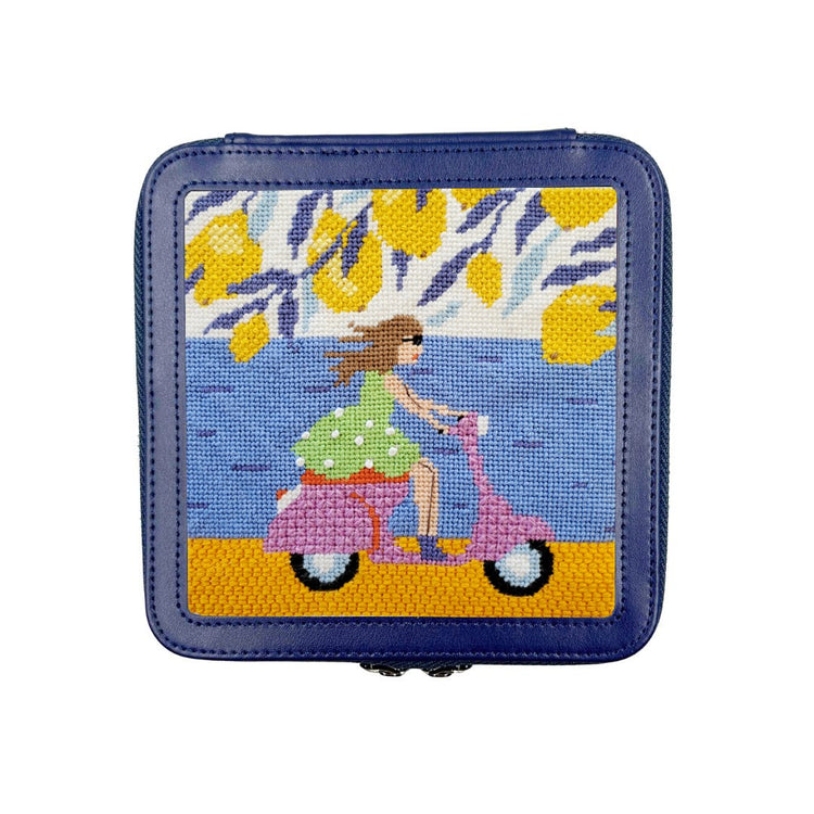 Summer In Italy Contemporary Needlepoint Kit – Poppy Monk Needlepoint