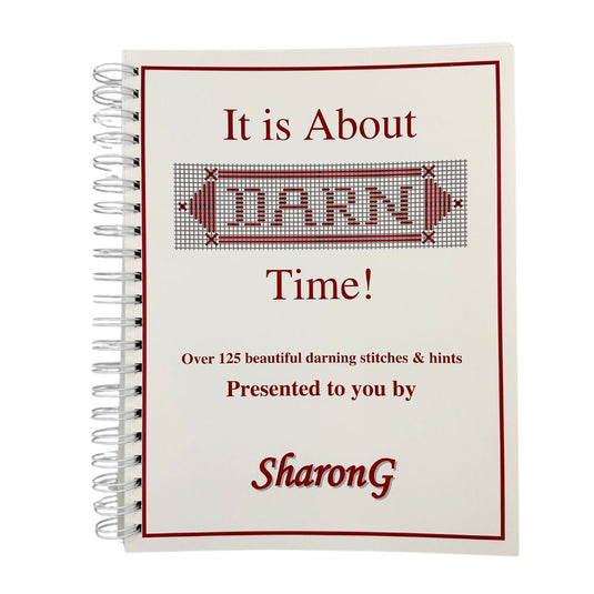 It Is About Darn Time Needlepoint Book – Poppy Monk Needlepoint