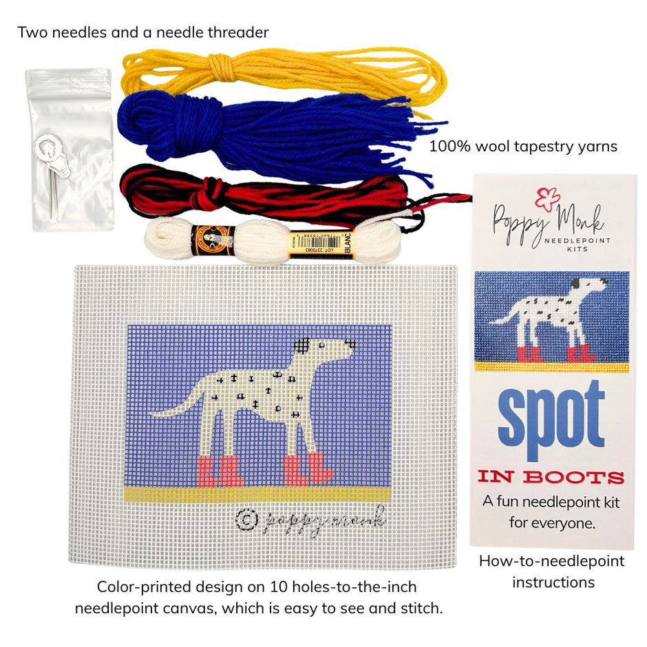Beginner Needlepoint for Adults & Kids | Contemporary Starter Kits ...