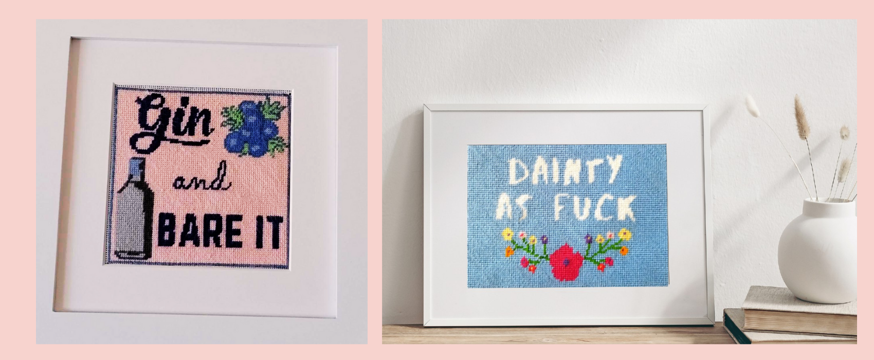 Sassy & Subversive Needlepoint Designs & Patterns for Fun – Poppy Monk ...