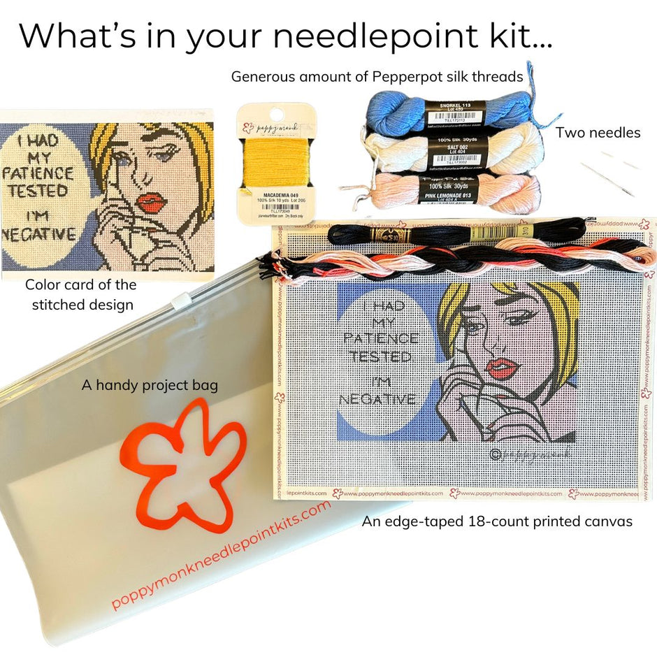 Sassy & Subversive Needlepoint Designs & Patterns for Fun – Poppy Monk ...
