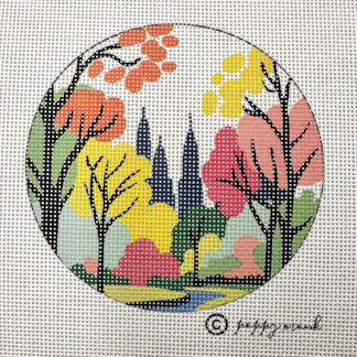 New York Central Park Needlepoint Ornament Kit | Beginners to Experts ...