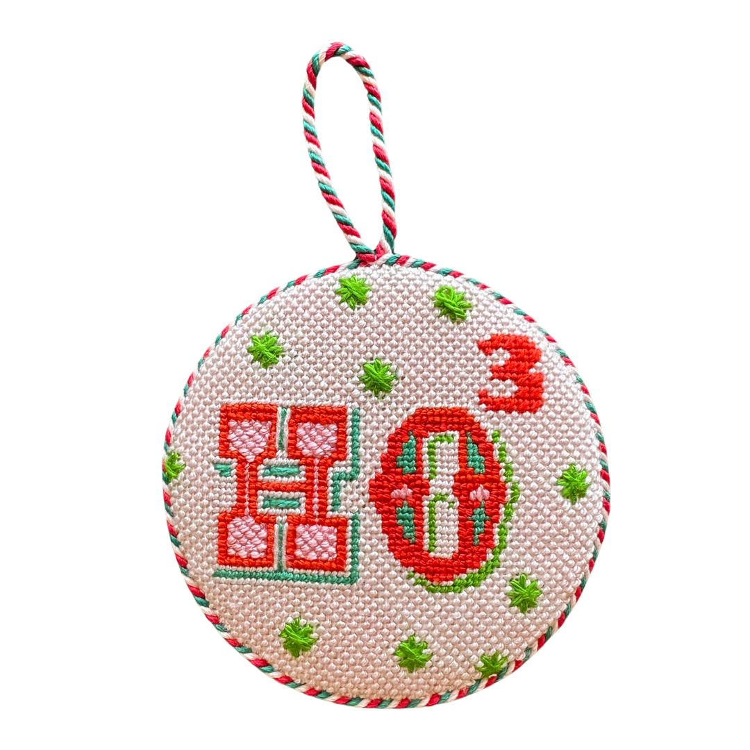 Ho Cubed Needlepoint | Shop Ornament Kits – Poppy Monk Needlepoint