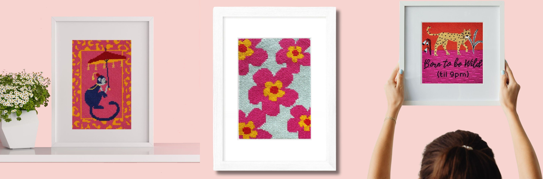 Poppy Monk Needlepoint Kits: Canvas Kits & Projects for Adults