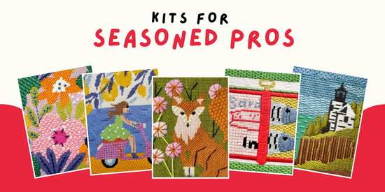 Advanced Needlepoint Kits for Experts | Poppy Monk Needlepoint Kits