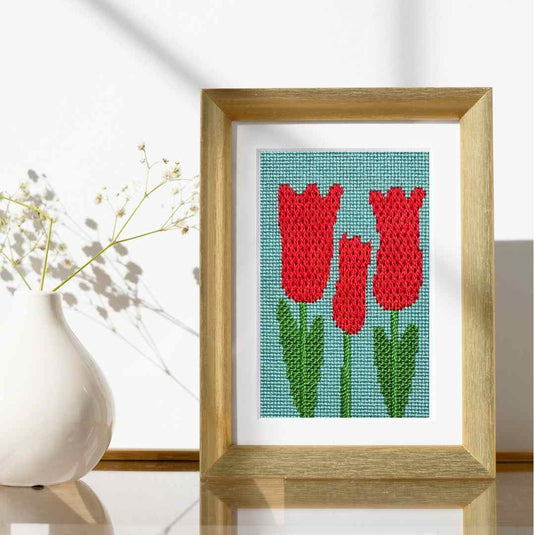 Modern Needlepoint Kits & Designs | Premium Materials – Poppy Monk ...