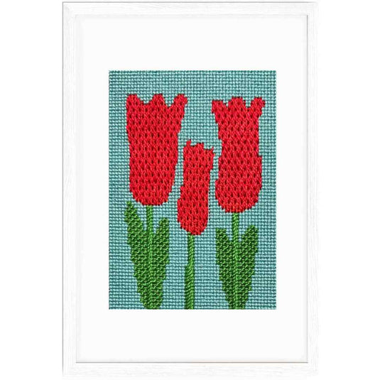 Floral Needlepoint Kits – Poppy Monk Needlepoint