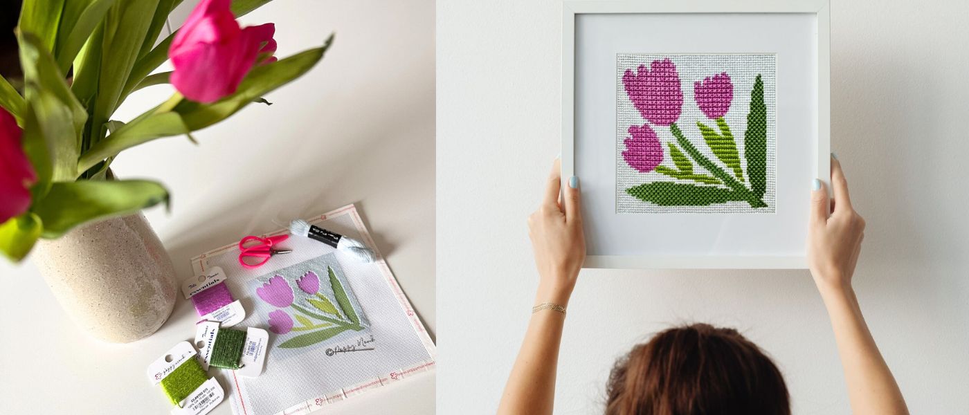 Poppy Monk Needlepoint Kits: Canvas Kits & Projects for Adults