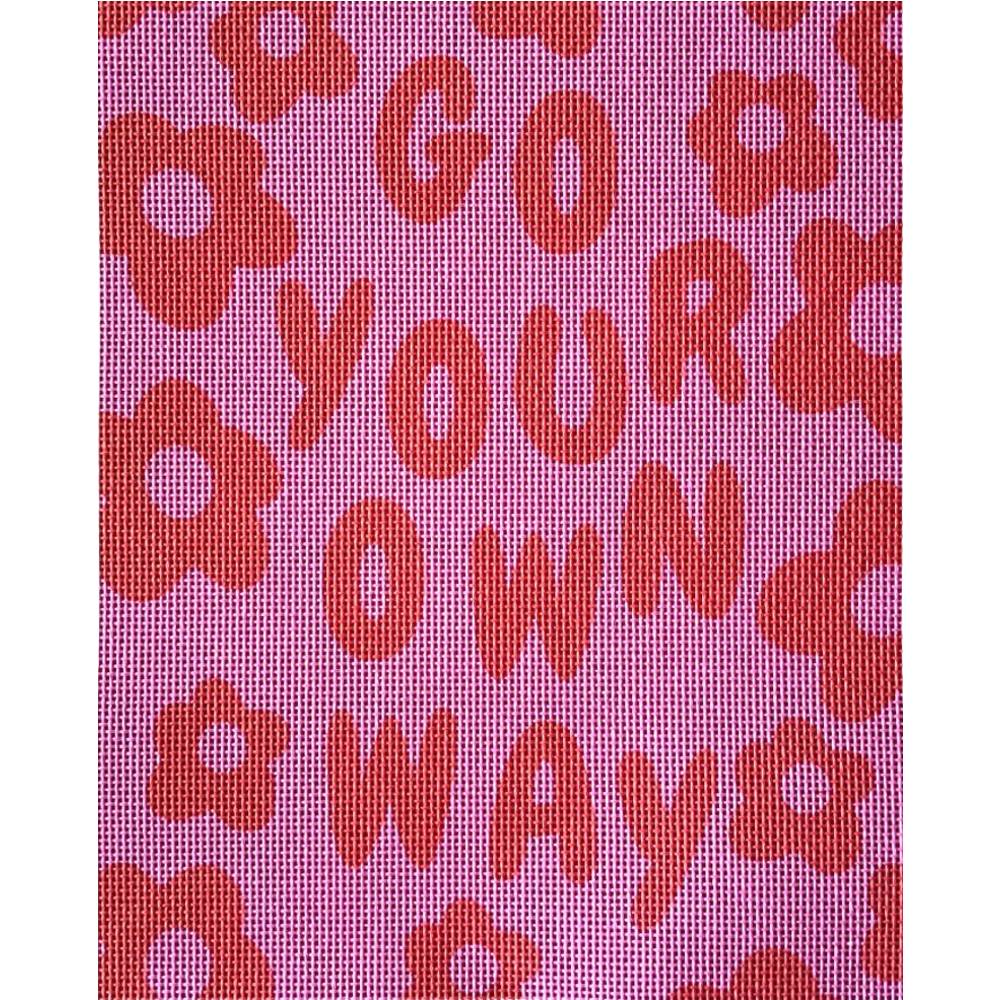 Go Your Own Way Needlepoint Kit – Poppy Monk Needlepoint