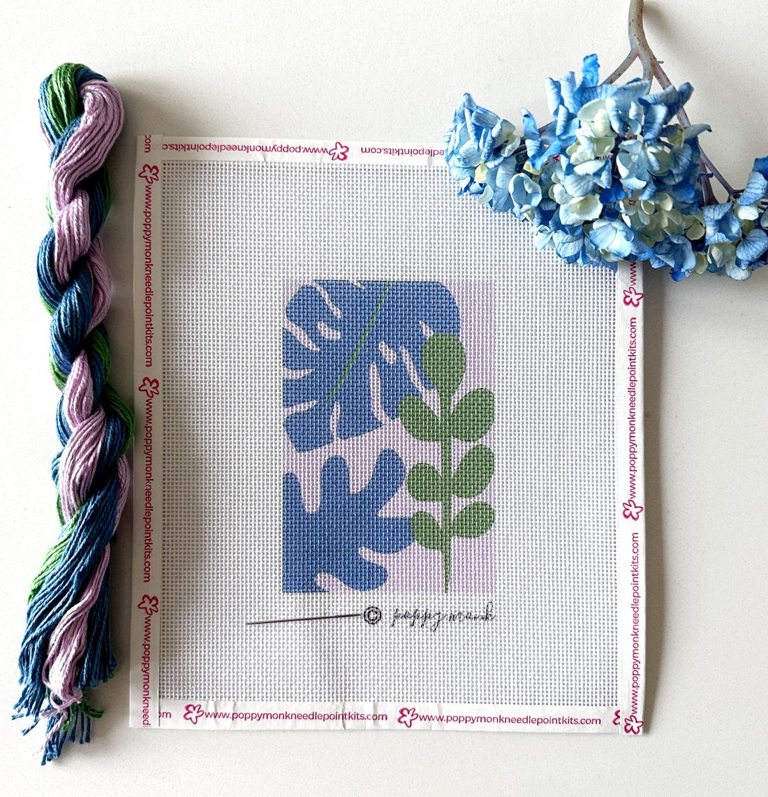 Poppy Monk Needlepoint Kits: Canvas Kits & Projects for Adults